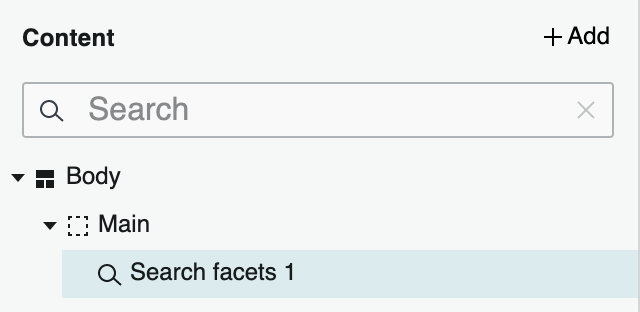 Search Facets component setup | ServiceNow Developers