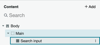 Search Input component setup | ServiceNow Developers